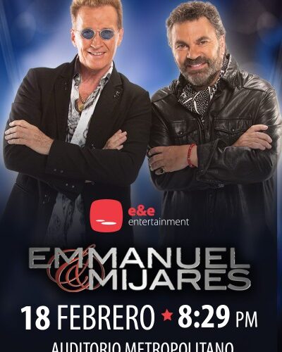 EMMANUEL Y MIJARES LLEGA A PUEBLA CON TWOR AMIGOS